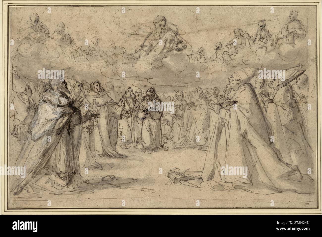 The Adoration of the Savior ('Speculum Sacerdotum'), Peter Candid ...