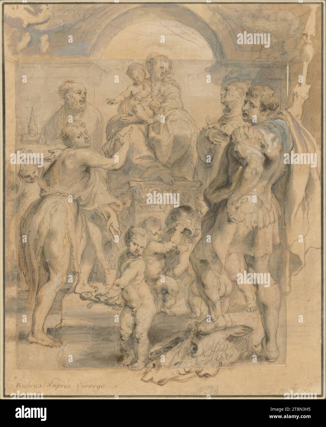 The Madonna with Saint George, Peter Paul Rubens (Siegen 1577 - 1640 ...