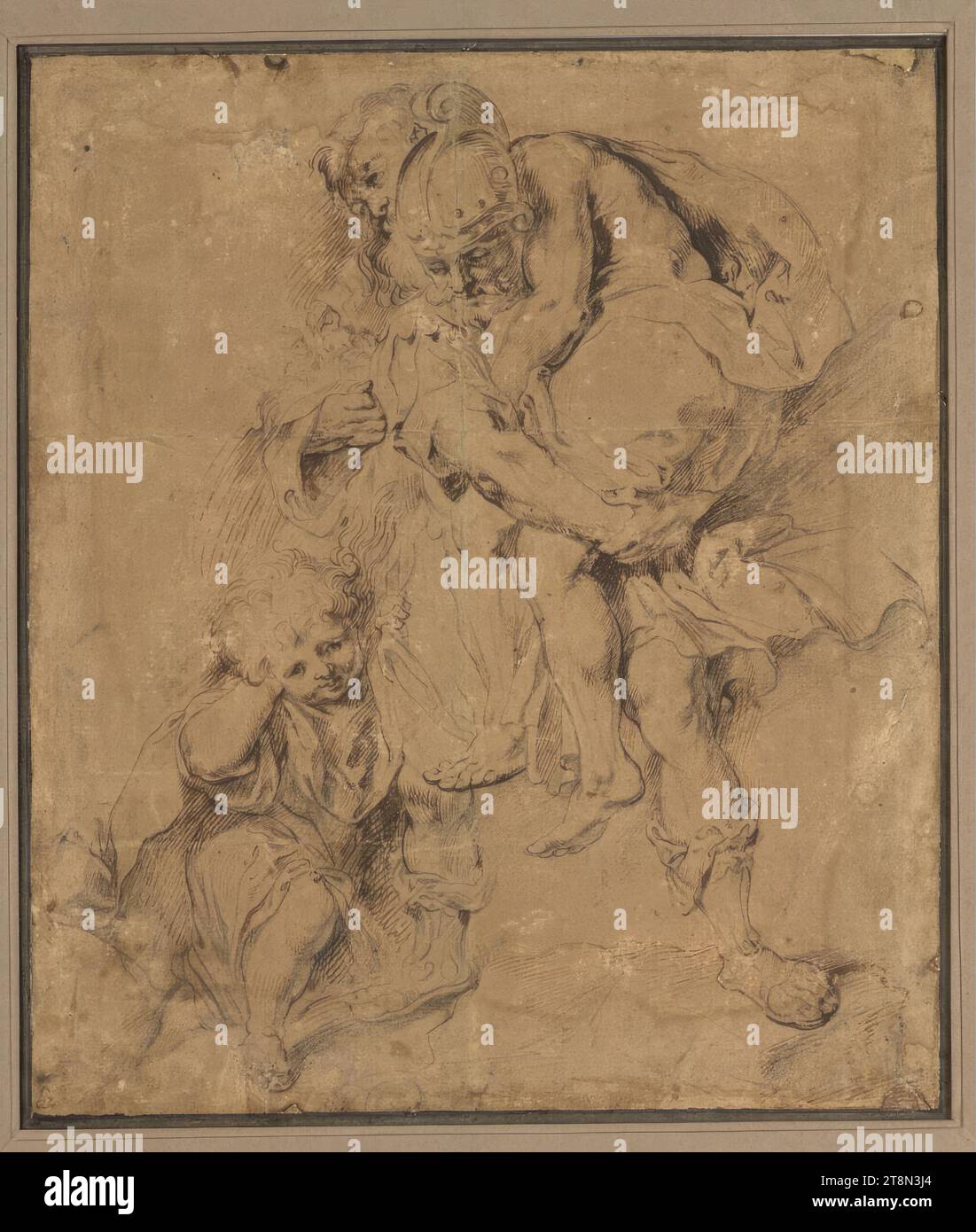 Anchises fleeing troy hi-res stock photography and images - Alamy