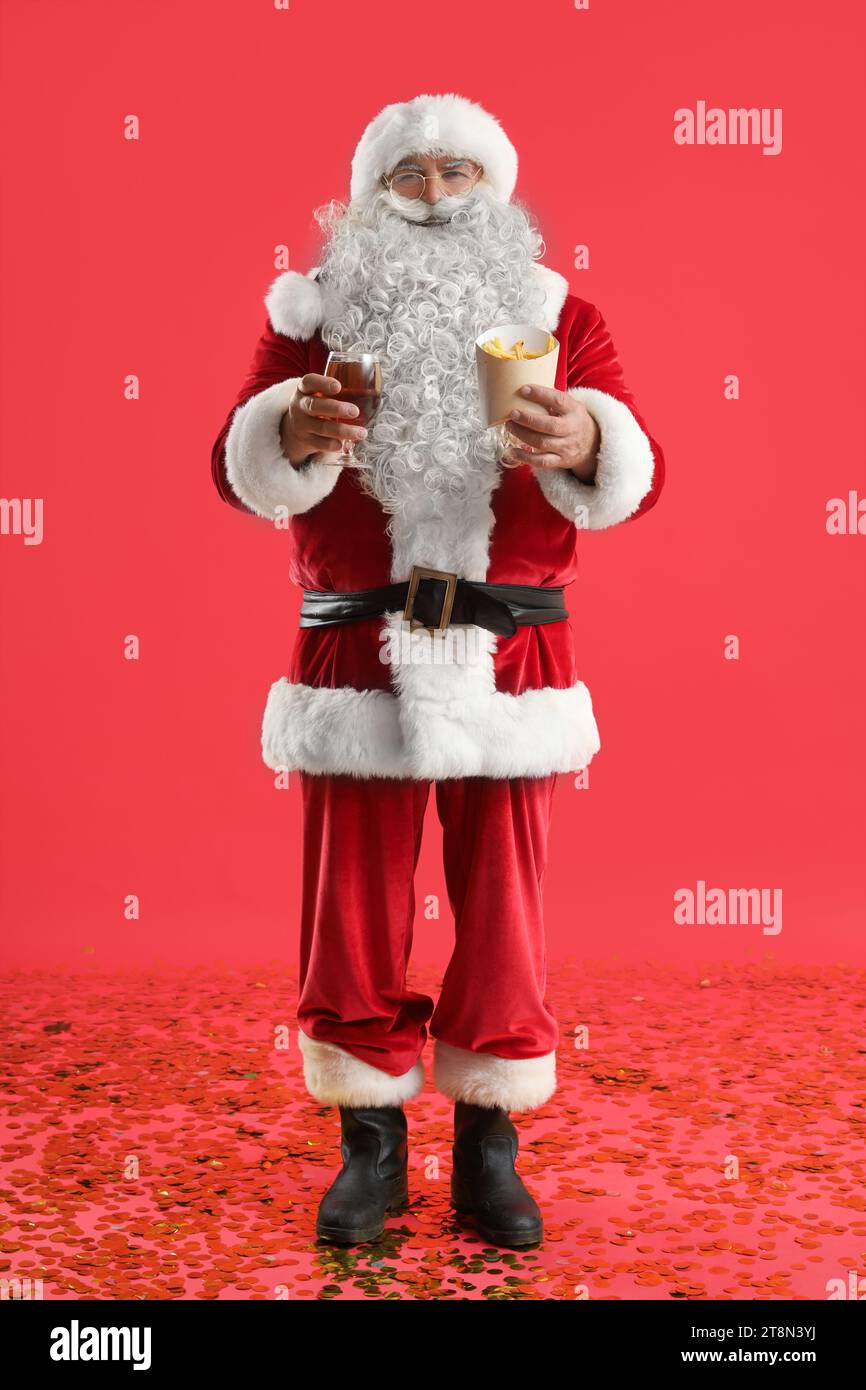 Senior man eating french fries hi-res stock photography and images - Alamy