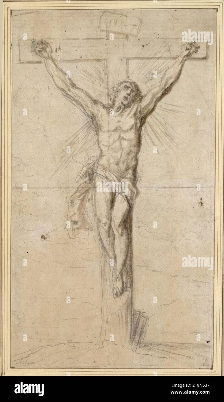 Christ on the cross drawing hi-res stock photography and images - Alamy