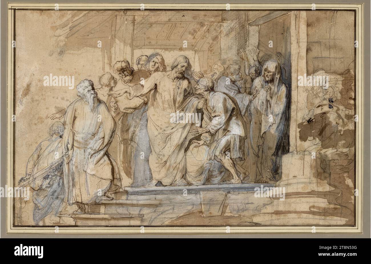 The Healing of the Lame Man, Anthonis van Dyck (Antwerp 1599 - 1641 ...