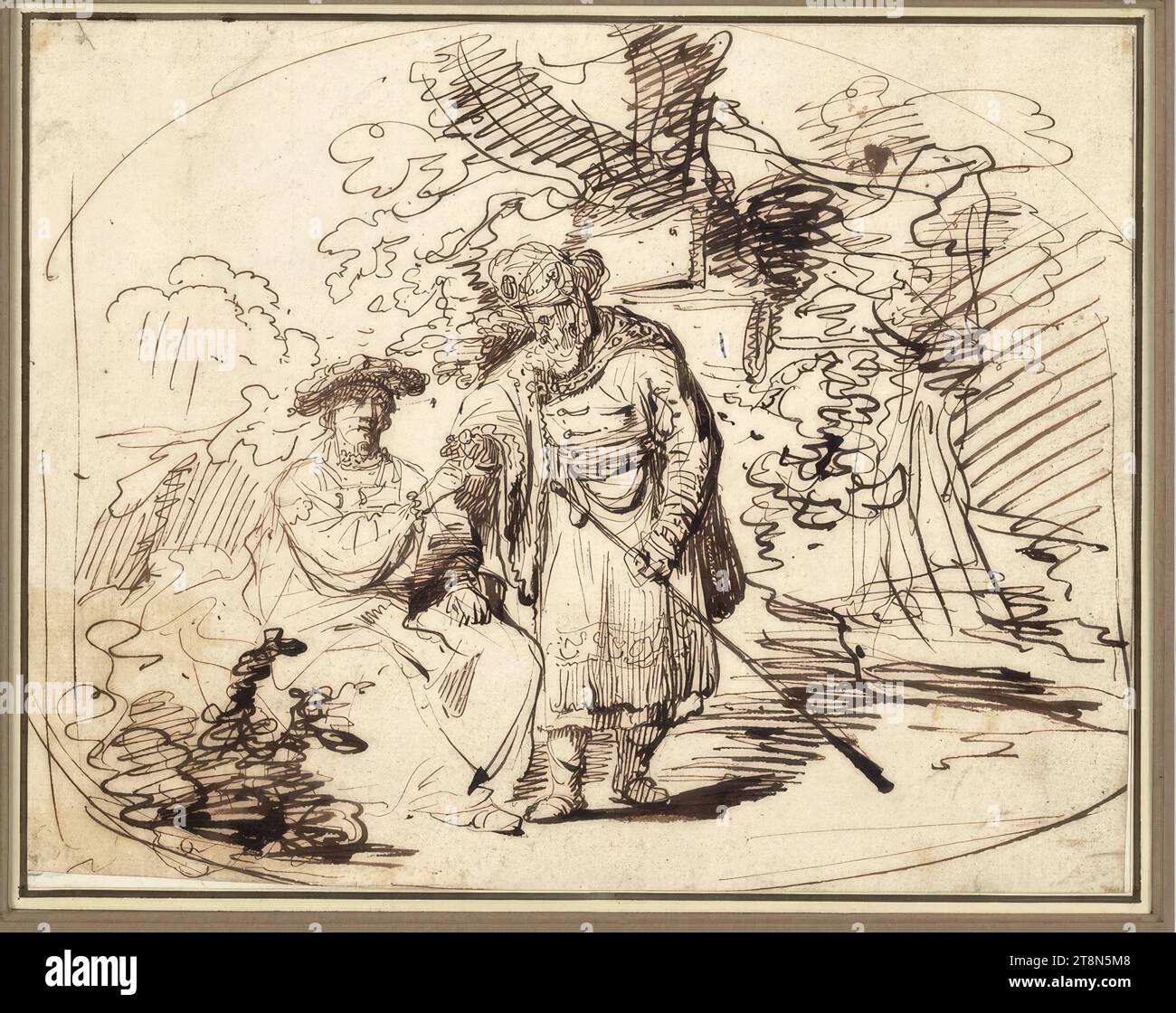 Judah and Tamar, Gerbrand van den Eeckhout (Amsterdam 1621 - 1674 ...