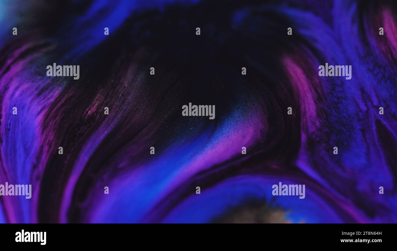 Paint splash glitter mist texture blue purple dark Stock Photo - Alamy