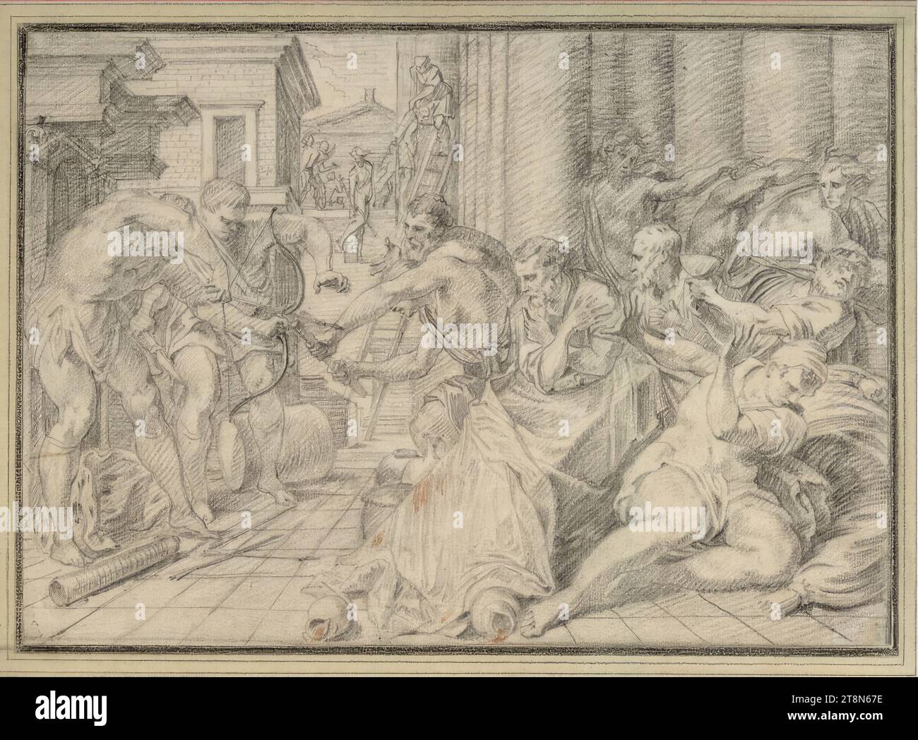 Telemachus and the suitors hi-res stock photography and images - Alamy