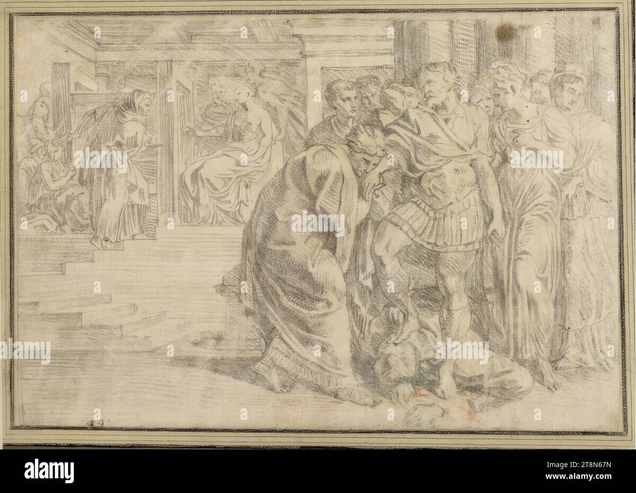 Ulysses is worshiped by the loyal maids while Euryclea announces his ...