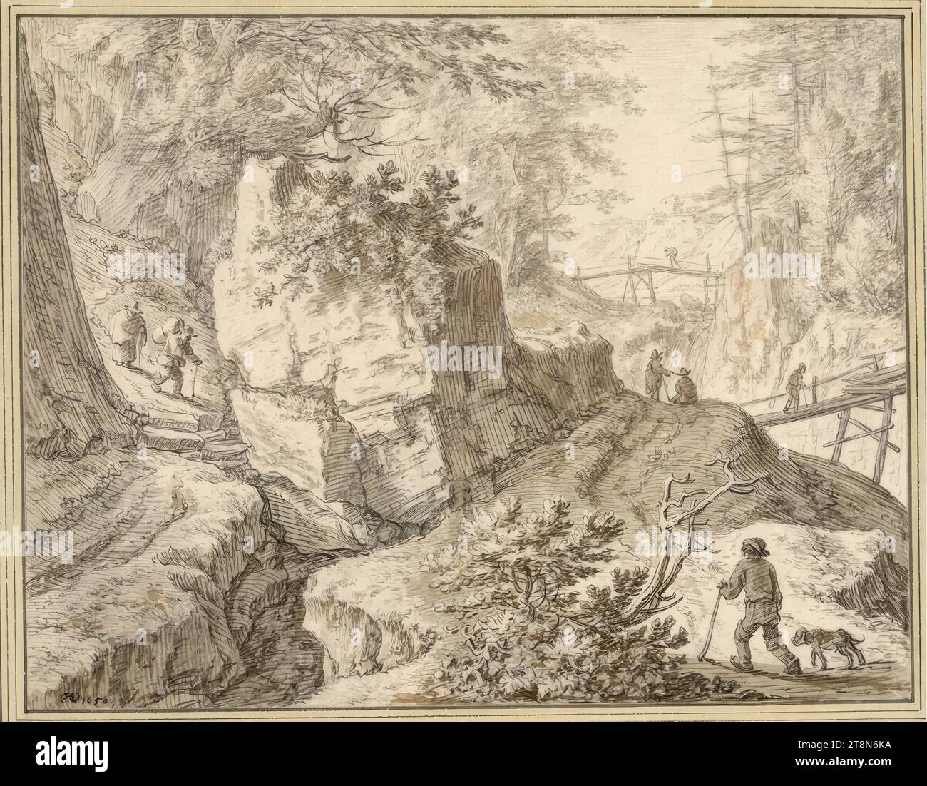 Two wooden bridges hi-res stock photography and images - Alamy