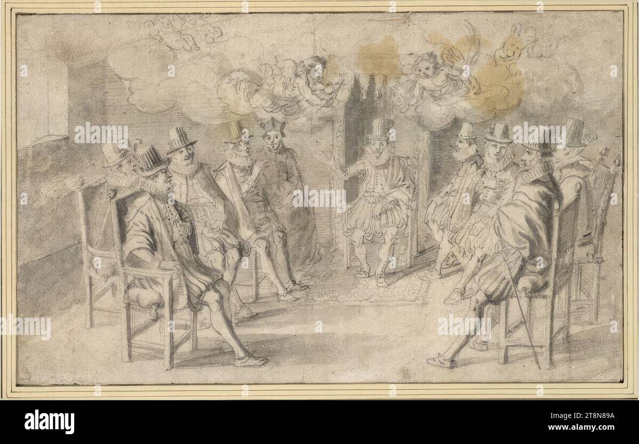 Assembled gentlemen hi-res stock photography and images - Alamy