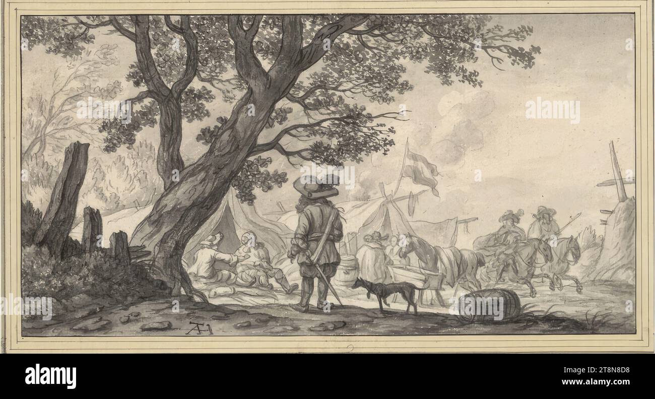 Small camp at the edge of the forest, Arnout ter Himpel (Netherlands ...