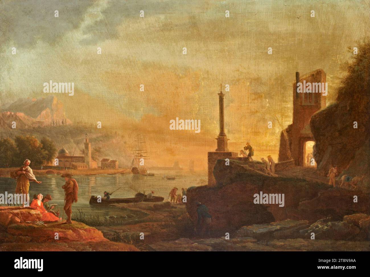 Joseph vernet sunset hi-res stock photography and images - Alamy