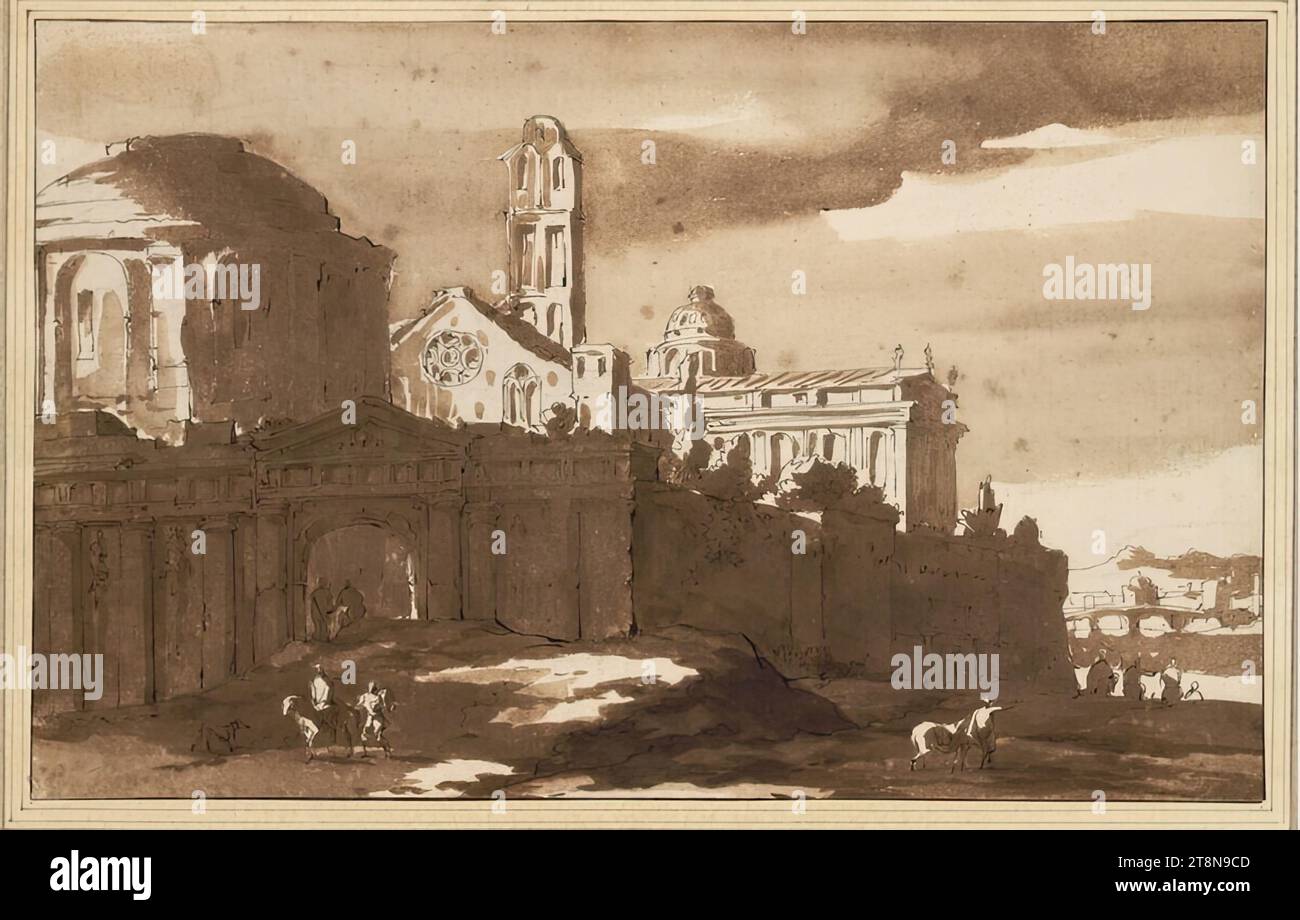 Drawing city large building hi-res stock photography and images - Alamy