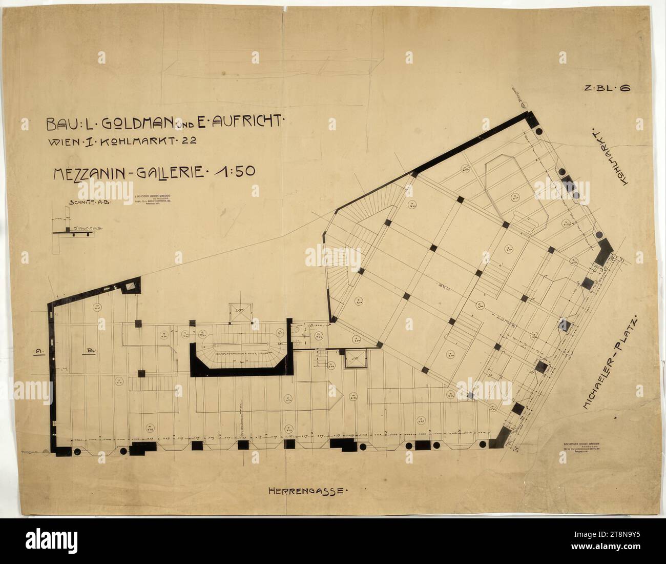 House on Michaelerplatz (Goldman & Salatsch business premises, Looshaus ...