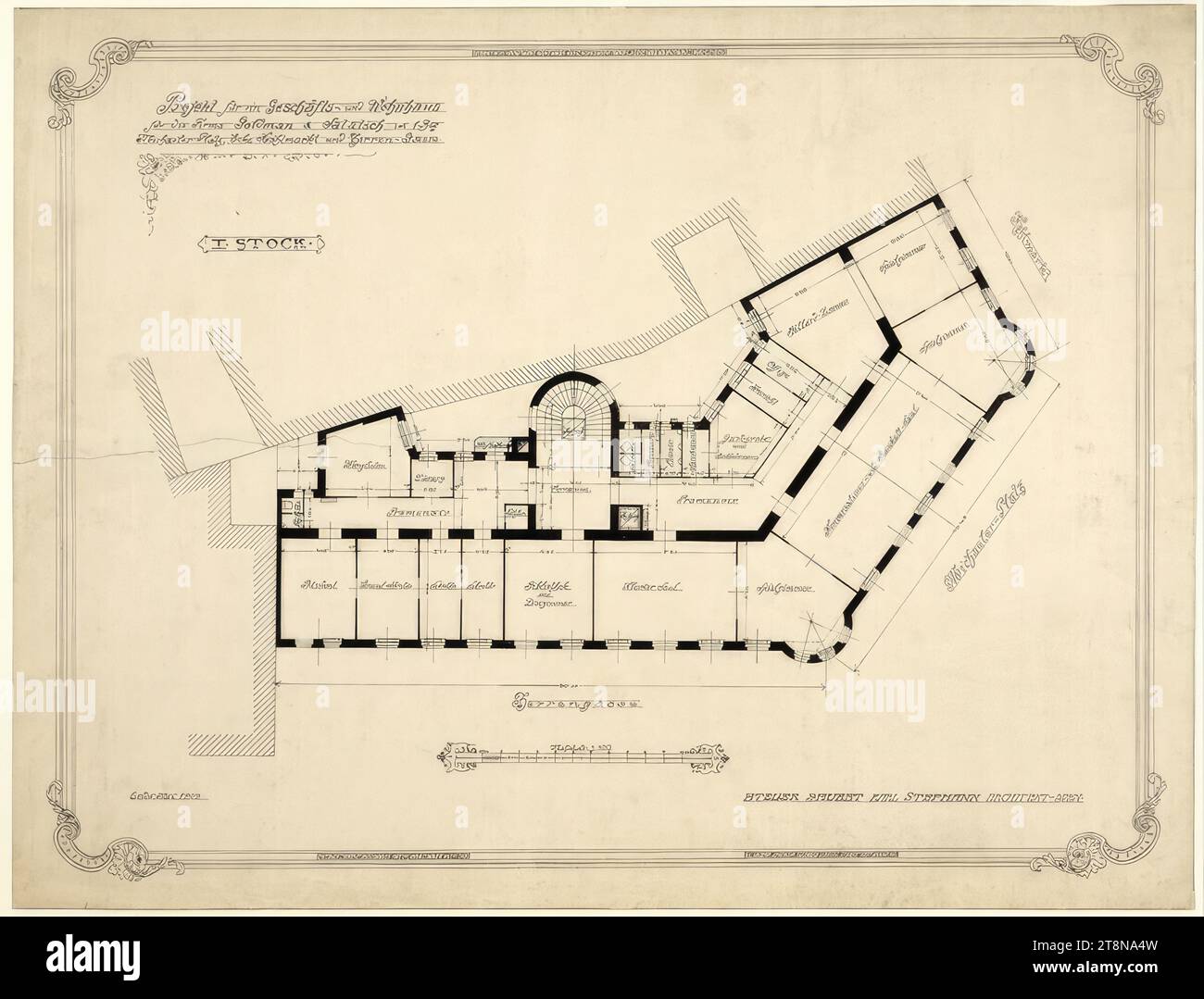 House on Michaelerplatz (Goldman & Salatsch business premises, Looshaus ...
