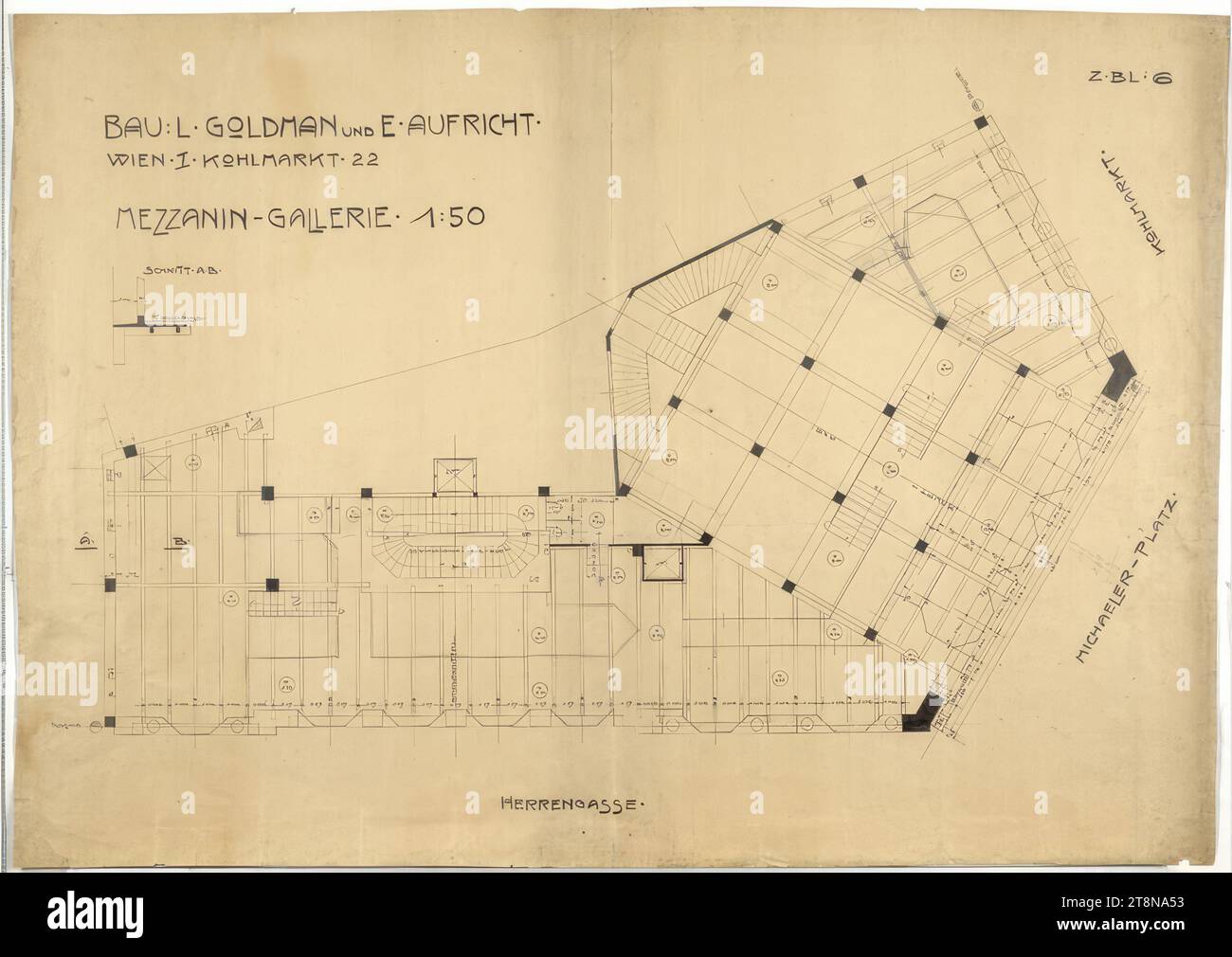 House on Michaelerplatz (Goldman & Salatsch business premises, Looshaus ...