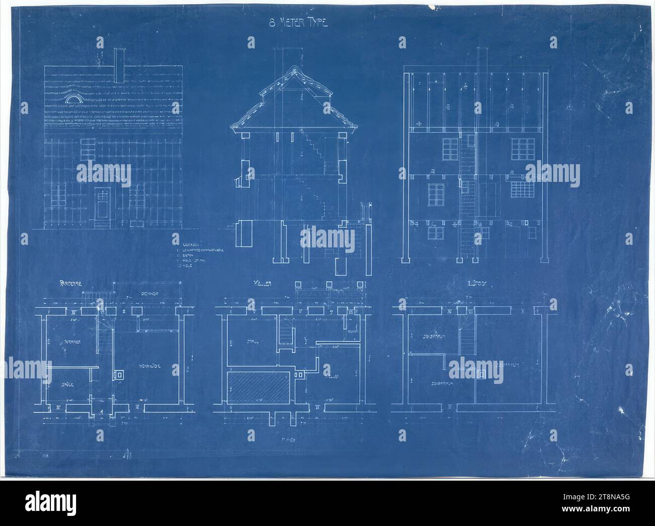 Settlement houses Lainz, Vienna XIII., Hermesstraße 1-77, 85-99 ...