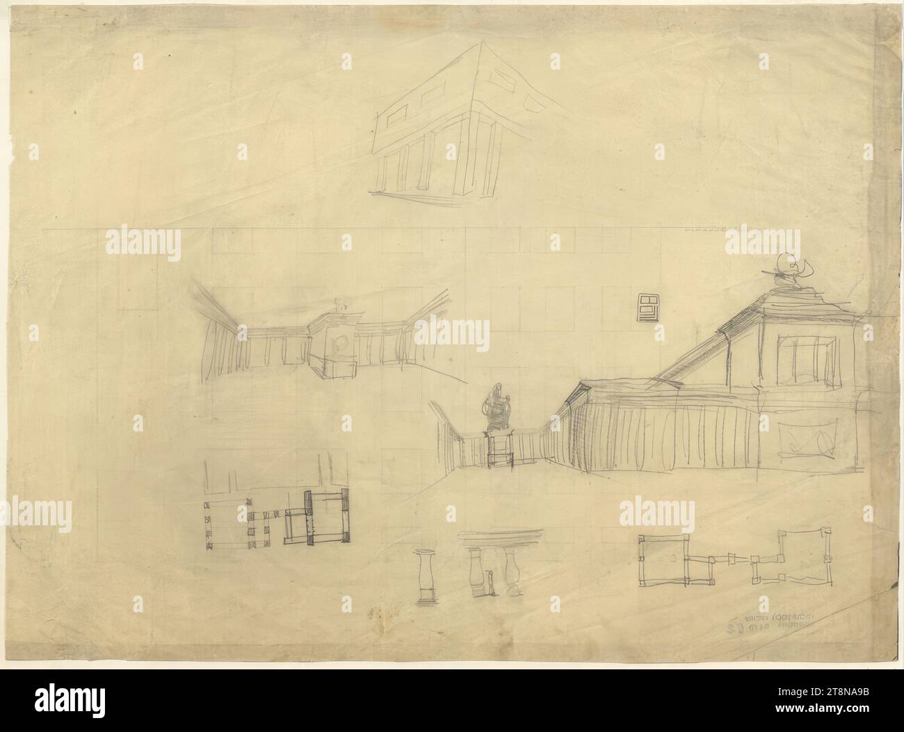 Development of the horticultural grounds, Vienna I., Parkring, various ...