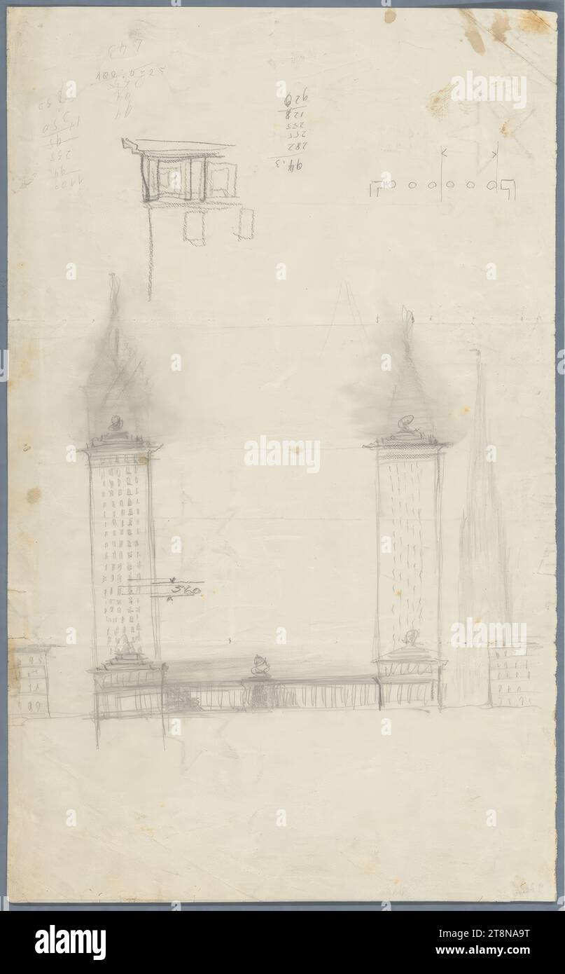 Development of the horticultural grounds, Vienna I., Parkring, main ...