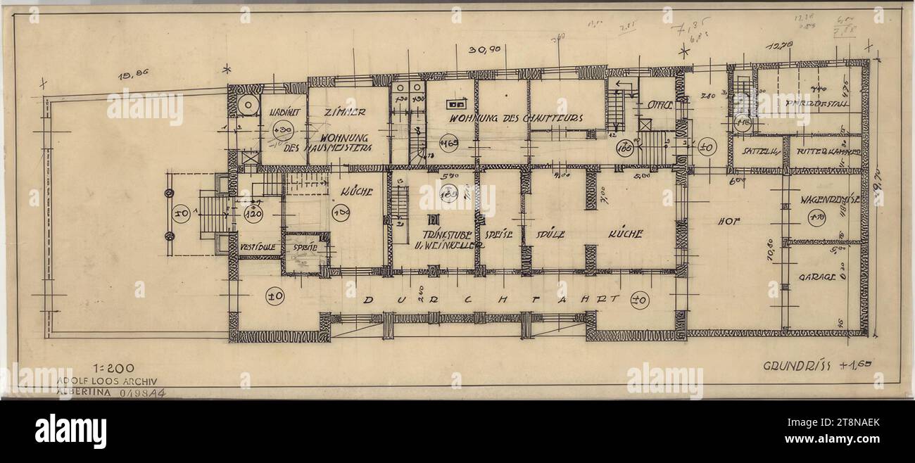 Ground plan 1 65 m hi-res stock photography and images - Alamy