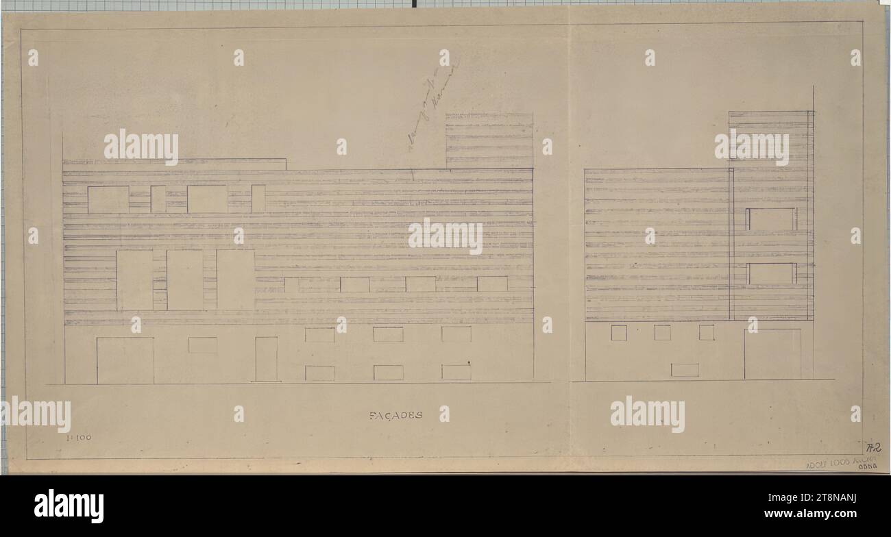 Josephine Baker House, Paris XVI, Avenue Bugeaud, France, Facades, 1927 ...
