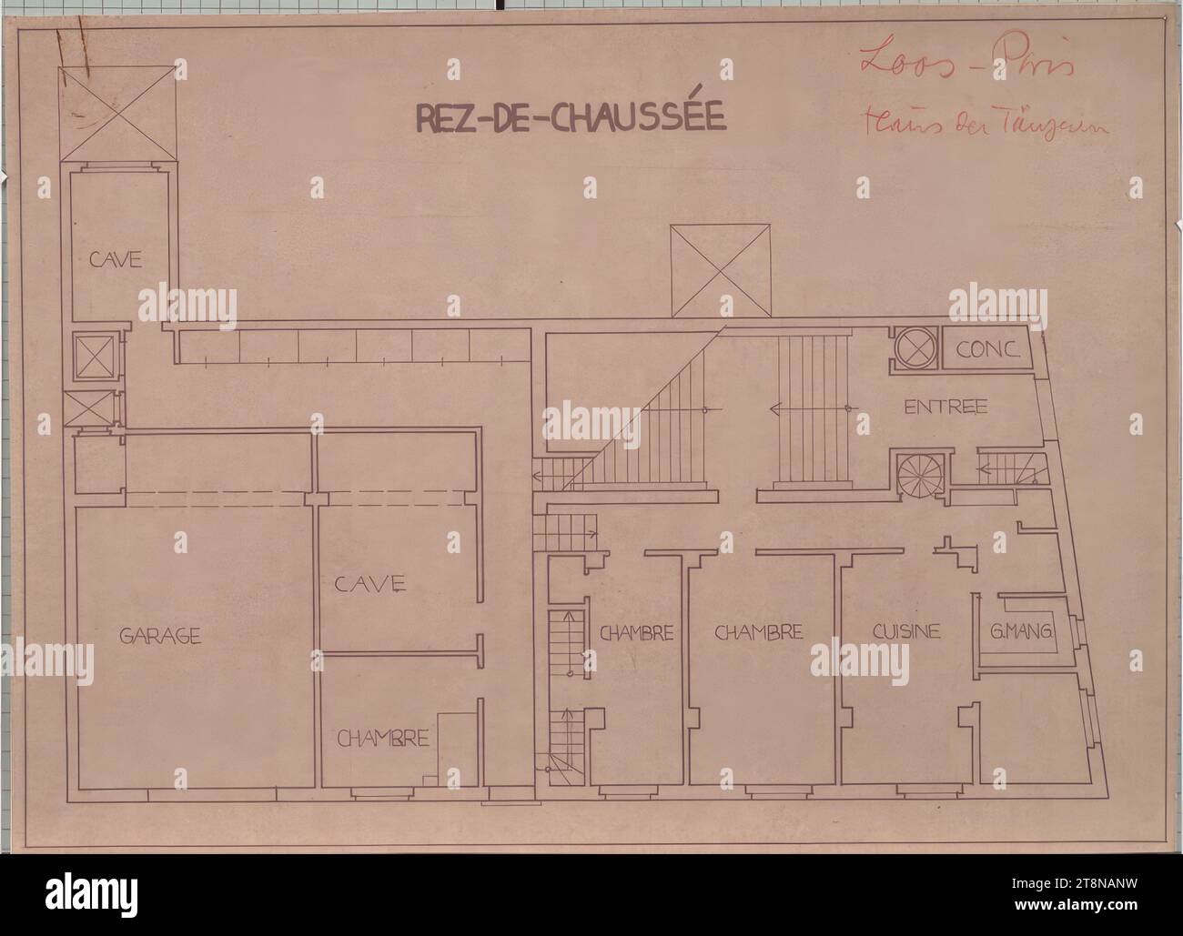 Josephine Baker House, Paris XVI, Avenue Bugeaud, France, Ground Floor ...