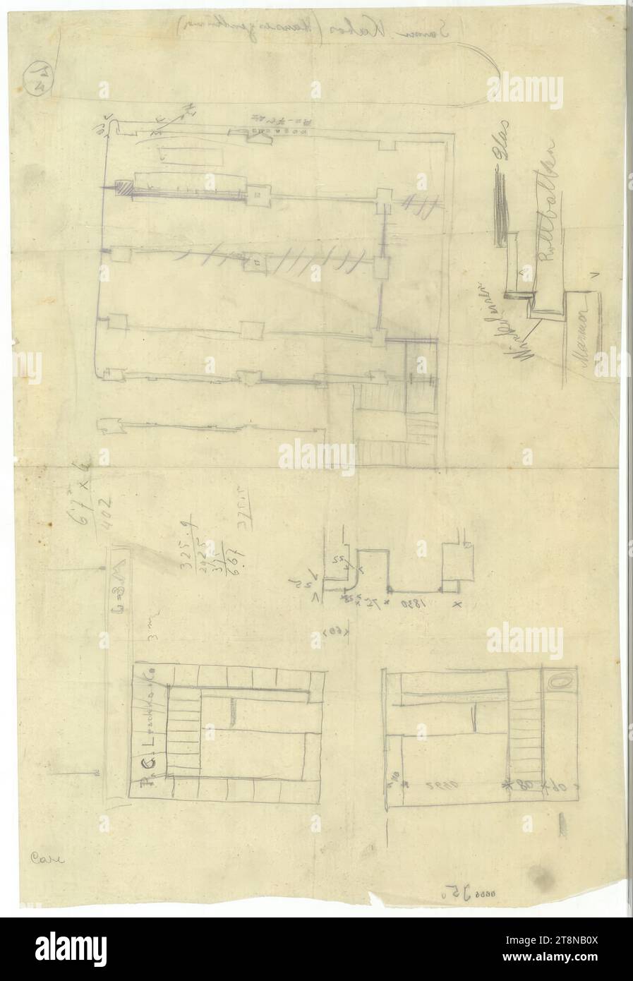Men's fashion salon P. C. Leschka & Co., Vienna I., Spiegelgasse 13 ...