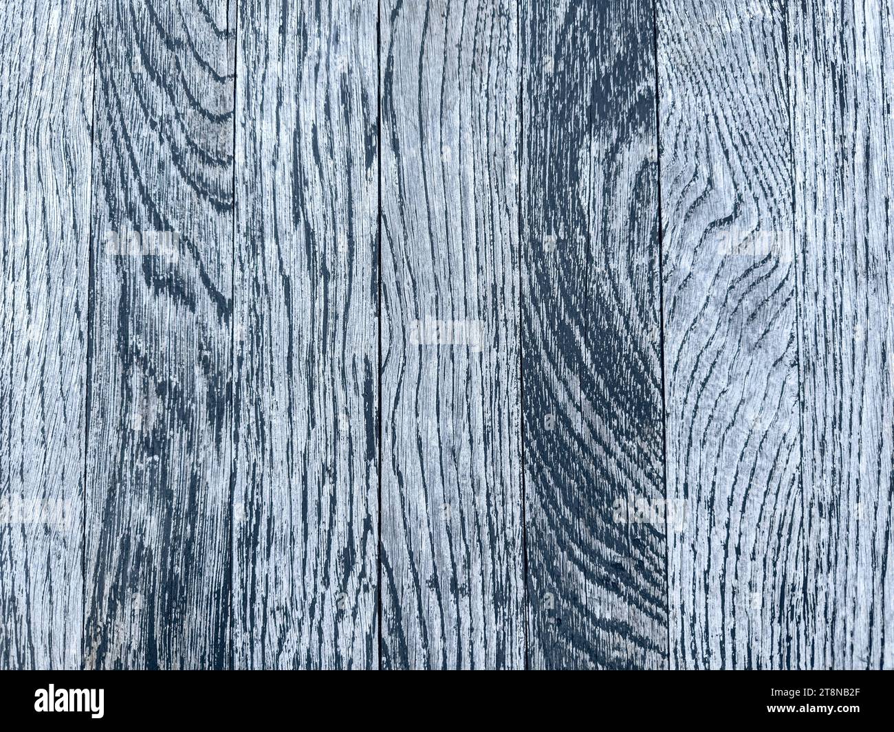 blue toned oak planks. wooden textured background with natural patterns ...