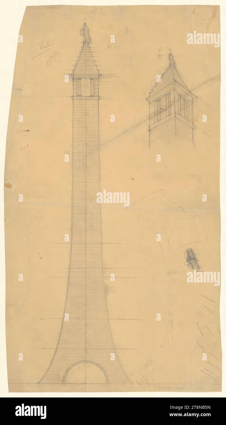 Design for the tower of the Imperial Jubilee Memorial Church of St ...