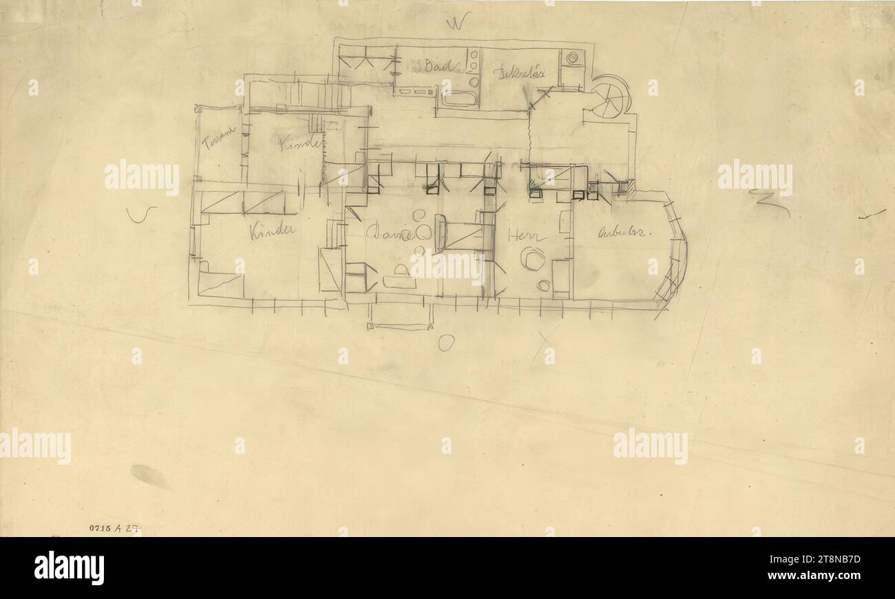 House with a round tower (villa with a spiral staircase tower), address ...