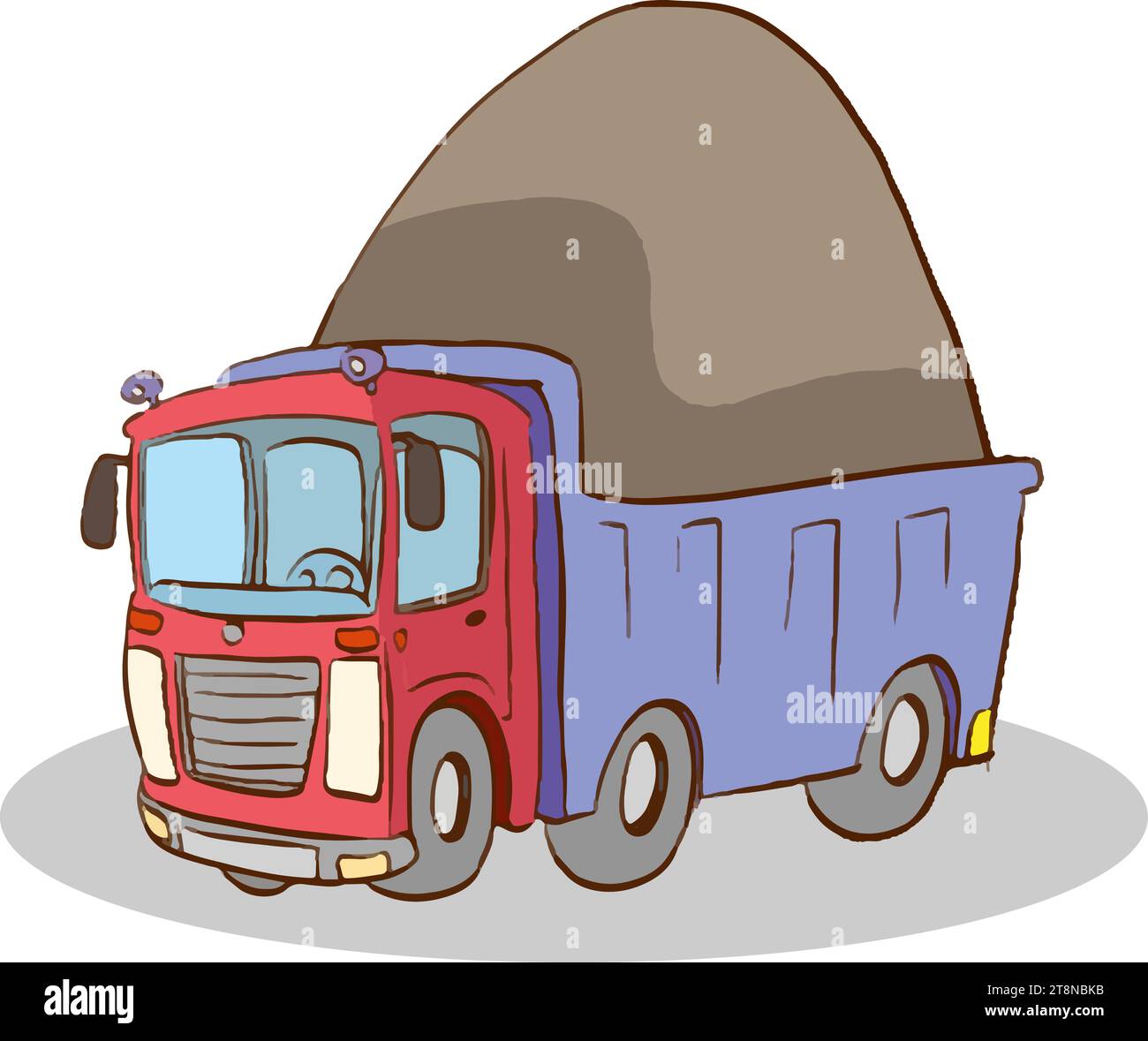 Sand dirt road Stock Vector Images - Alamy