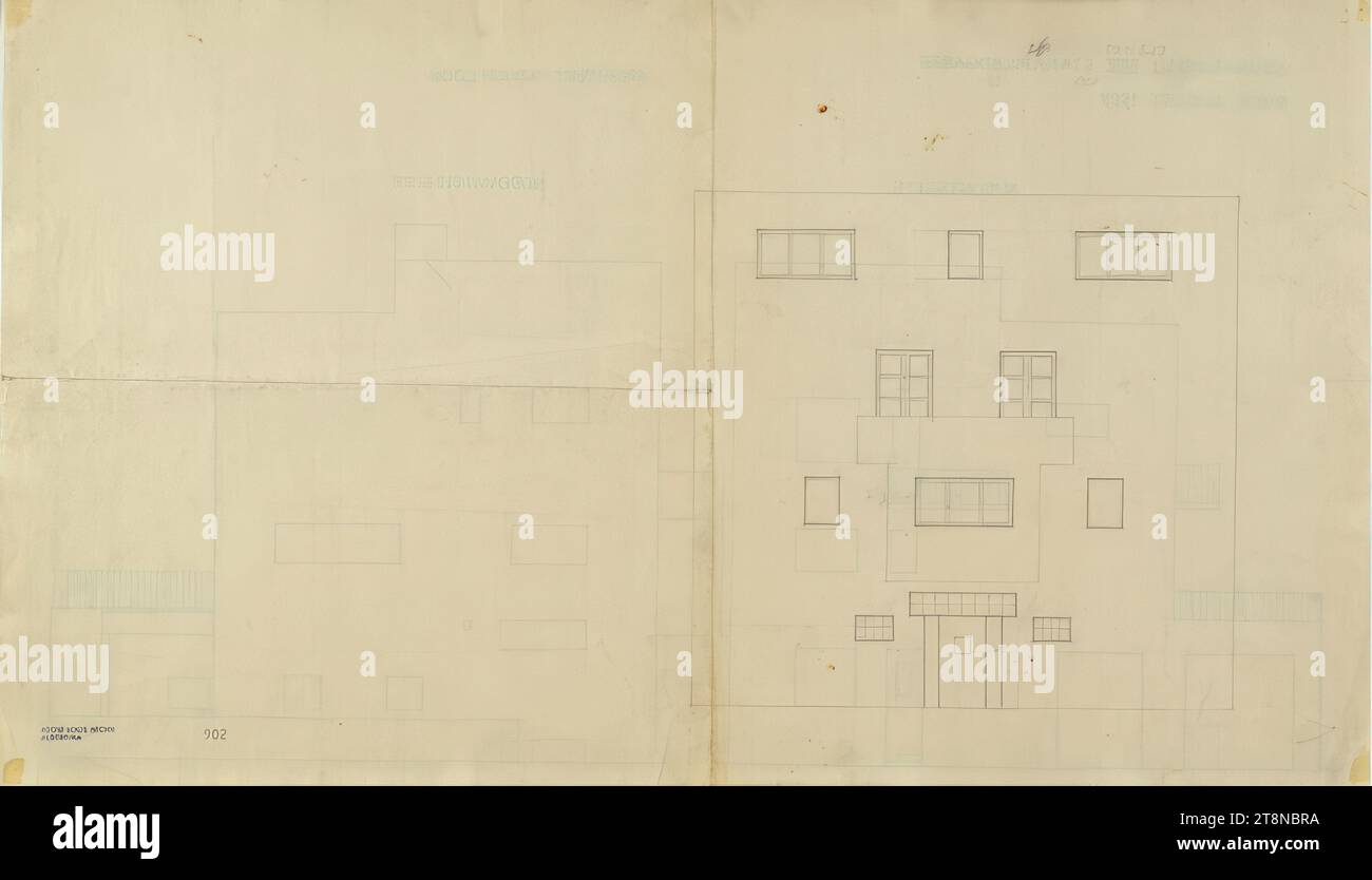 Haus Hans und Anny Moller, Vienna XVIII., Starkfriedgasse 19, facade ...