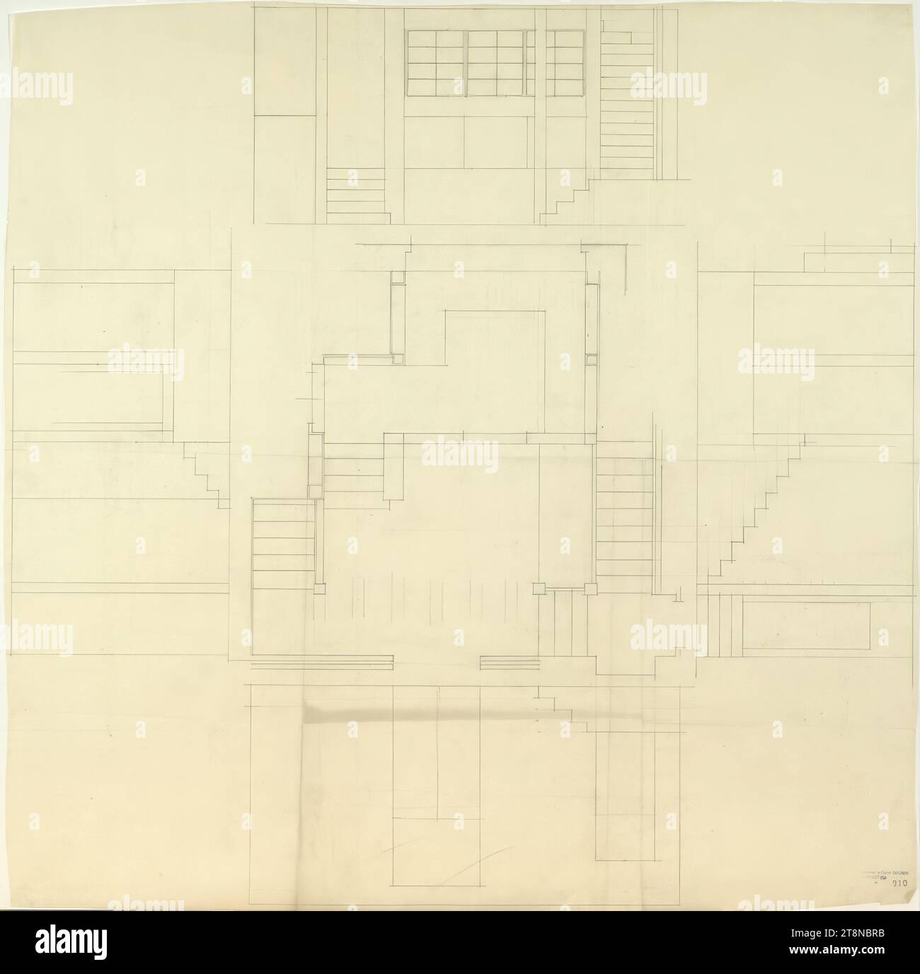 House of Hans and Anny Moller, Vienna XVIII, Starkfriedgasse 19, floor ...