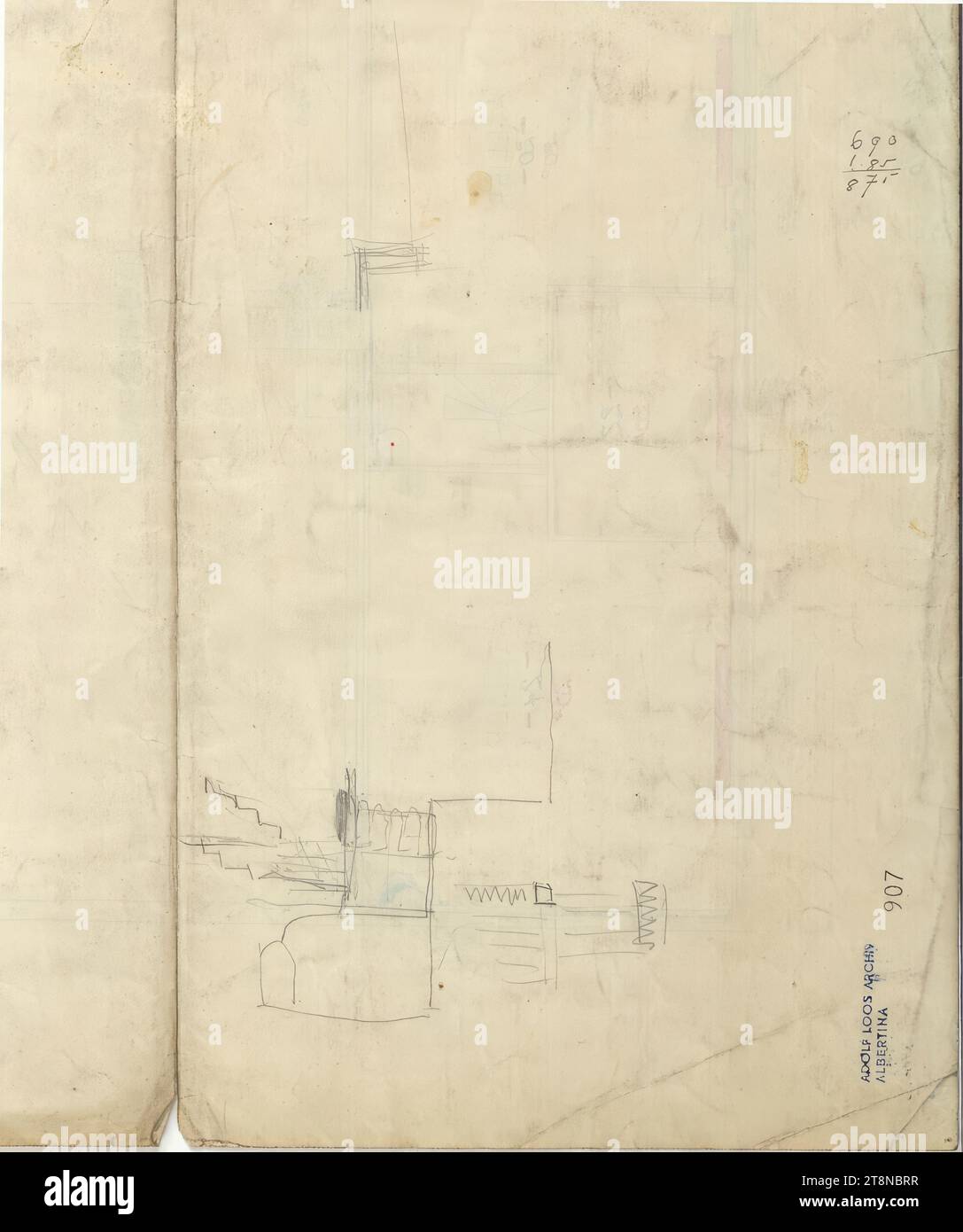 Haus Hans und Anny Moller, Vienna XVIII., Starkfriedgasse 19, ground ...