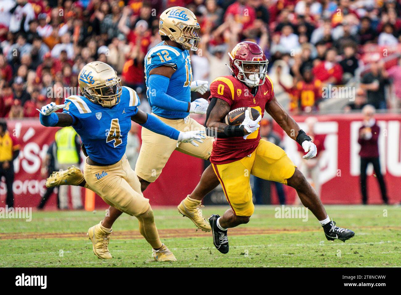 Los Angeles, United States. 18th Nov, 2023. USC Trojans running back ...