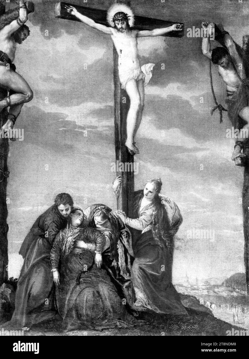 Veronese Werkstatt - Die Kreuzigung Christi, Gal.-Nr. 231 Stock Photo - Alamy