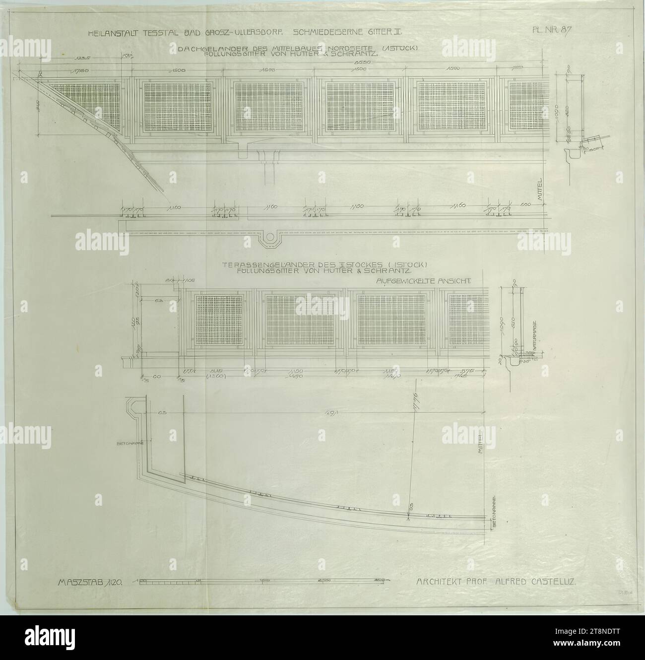 Wrought iron grille ii hi-res stock photography and images - Alamy