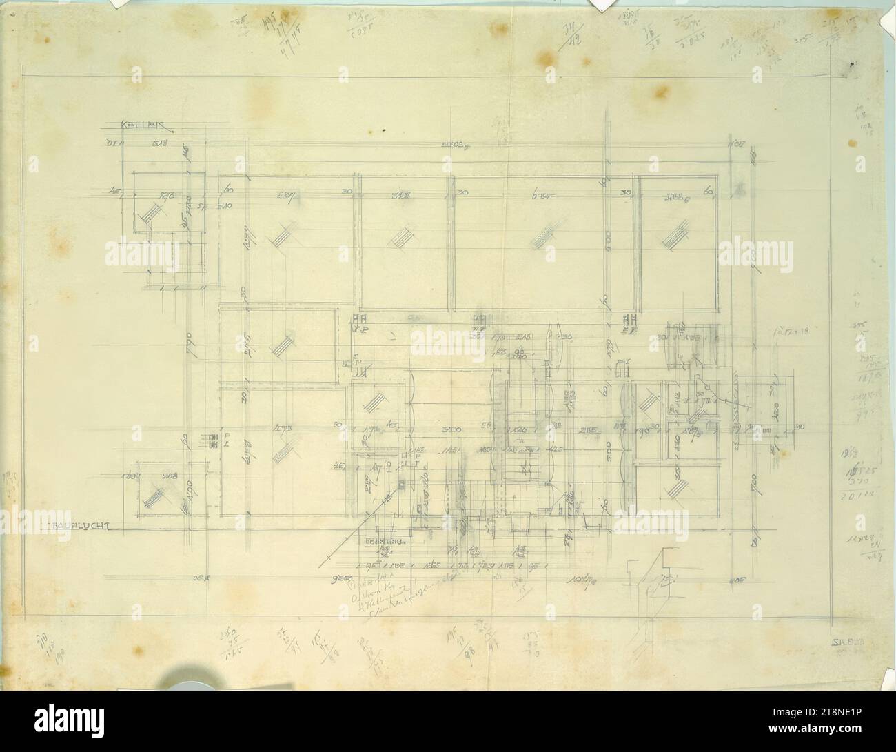 Rehberg, residential and office building Georg Grabner, basement floor ...