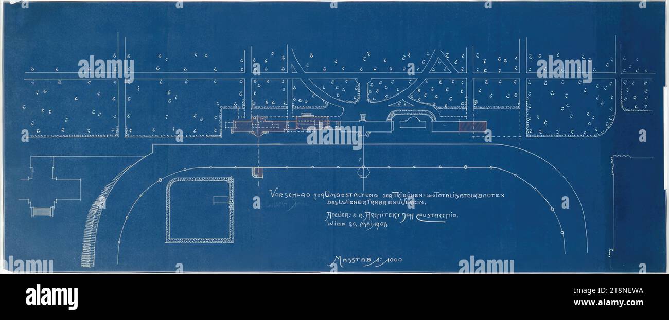 Vienna, Krieau, trotting facility, Eustacchio - conversion project ...