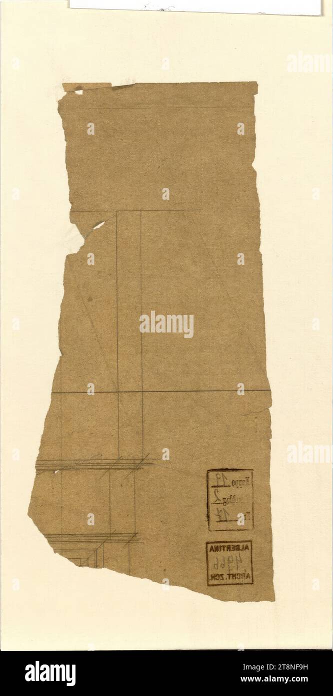 Vienna I, Burgtheater, architectural detail, Carl von Hasenauer (Vienna ...