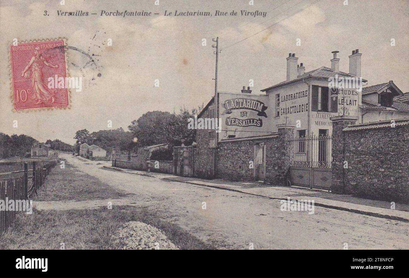 Versailles porchefontaine lactarium Stock Photo - Alamy