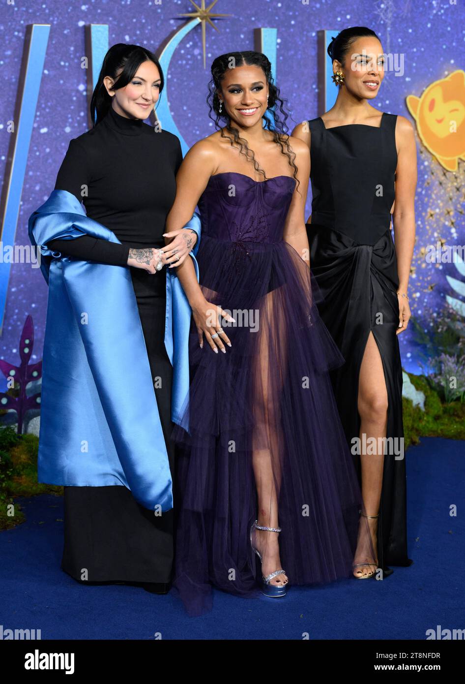London, UK. 20th Nov, 2023. Julia Michaels, Ariana DeBose and Rochelle ...