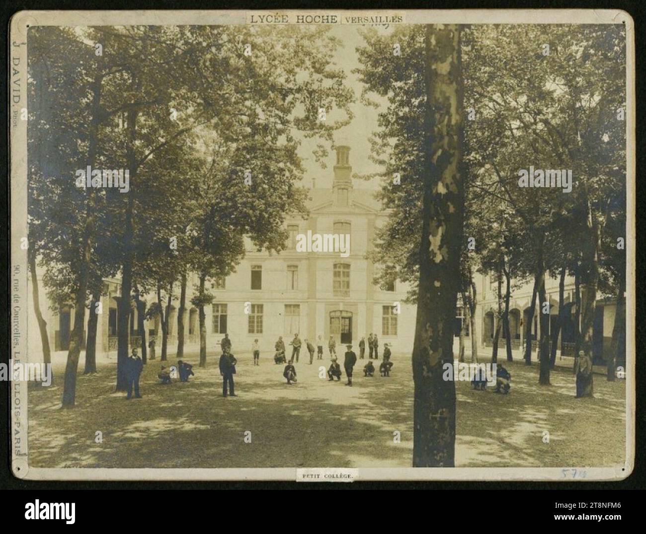 Versailles, lycée Hoche, petit collège (J David Stock Photo - Alamy