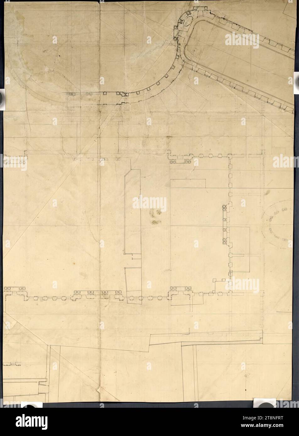 Vienna I, Hofburg, conversion and new building project, Michaelertrakt ...