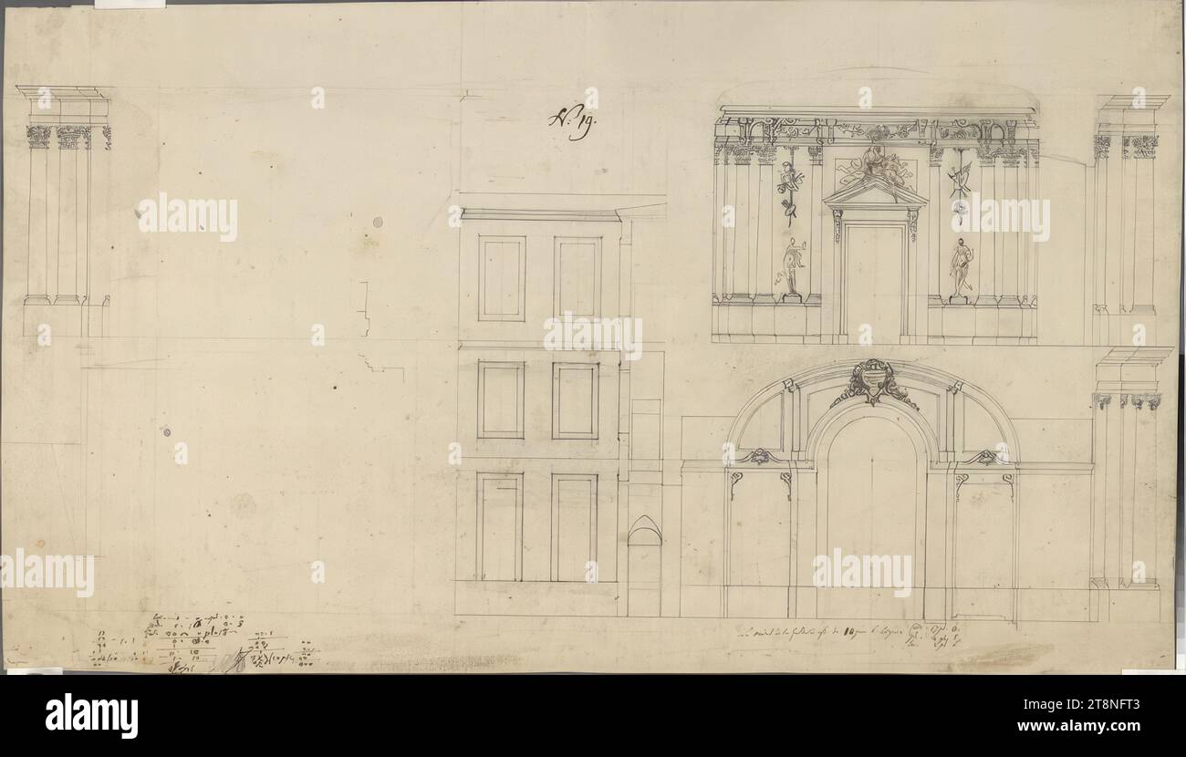 Vienna I, Hofburg, conversion and new building project, Michaelertrakt ...