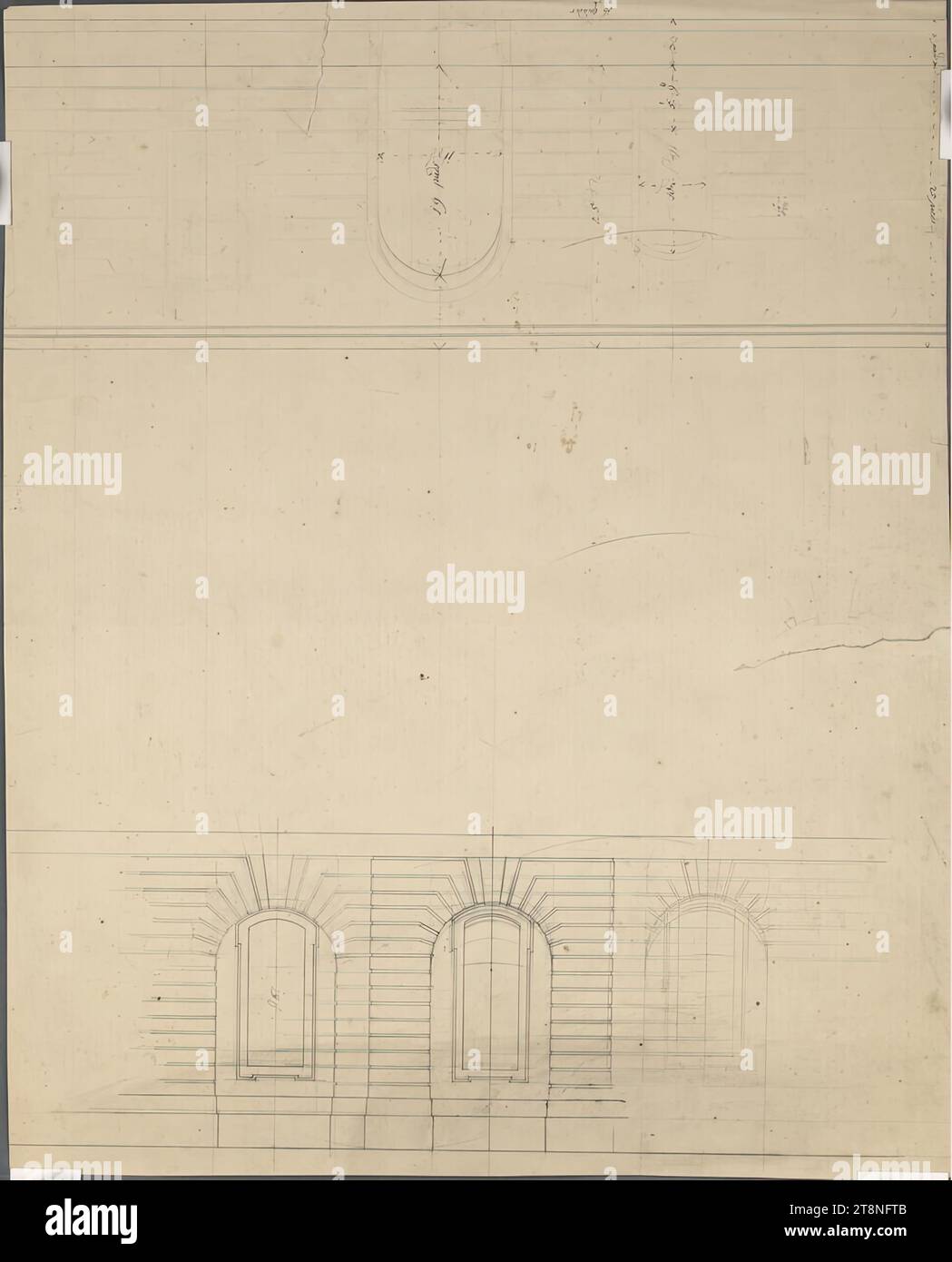 Vienna I, Hofburg, conversion and new building project, facade ...