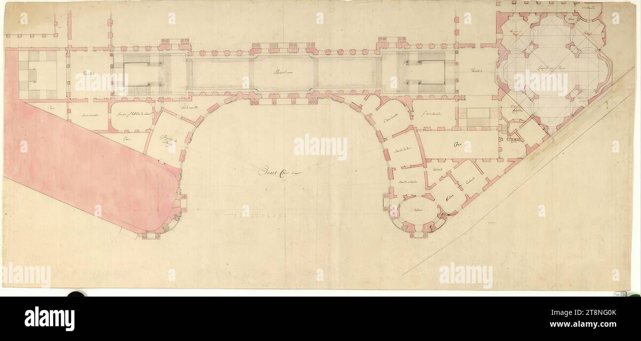 Vienna I, Hofburg, conversion and new building project, Michaelertrakt ...