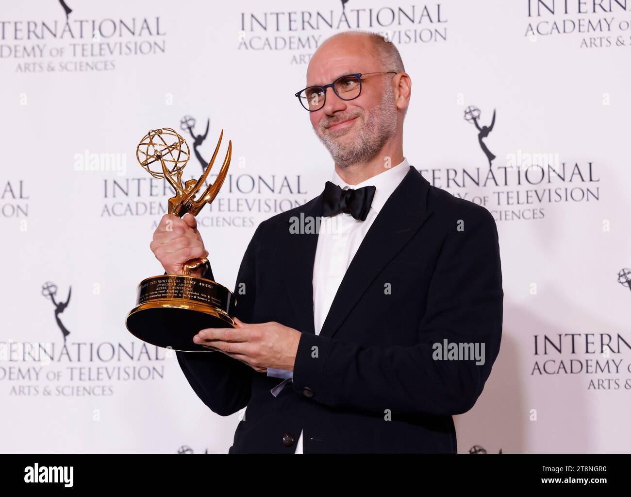 New York, United States. 20th Nov, 2023. British screenwriter Jesse ...