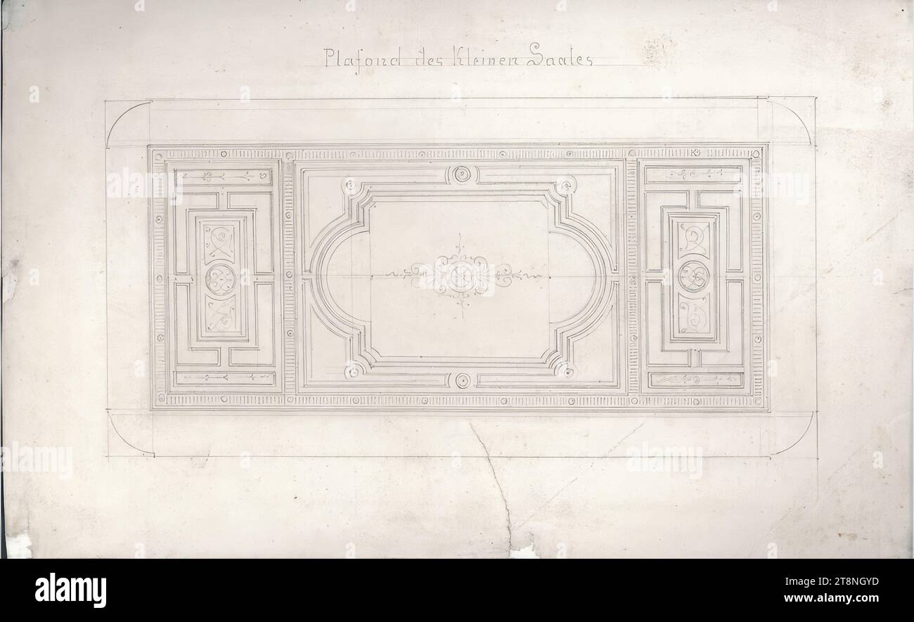 Vienna I, Hofburg, Redoutensaal wing, small Redoutensaal, project for ...