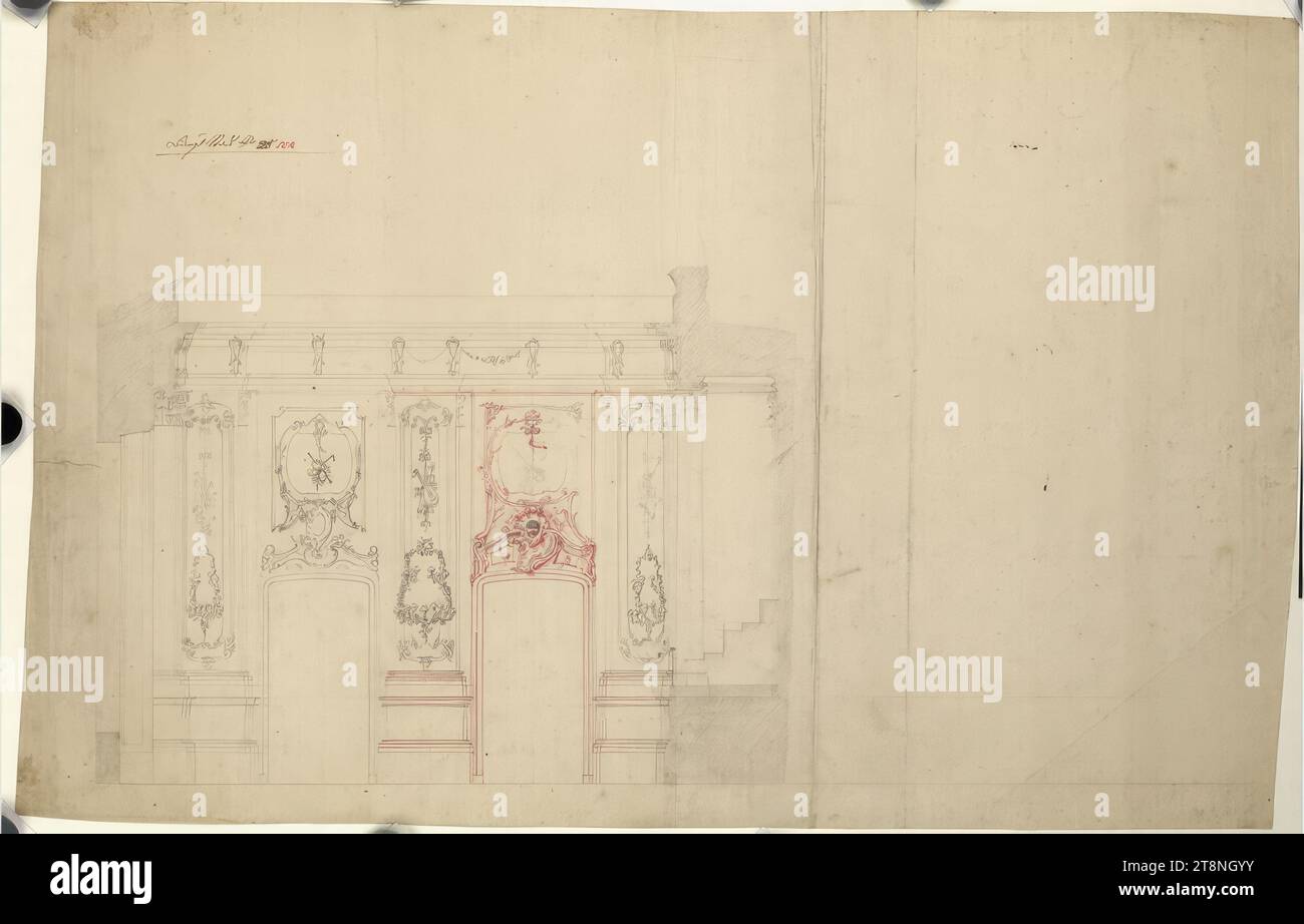 Vienna I, Hofburg, Redoutensaal wing, large and small Redoutensaal ...