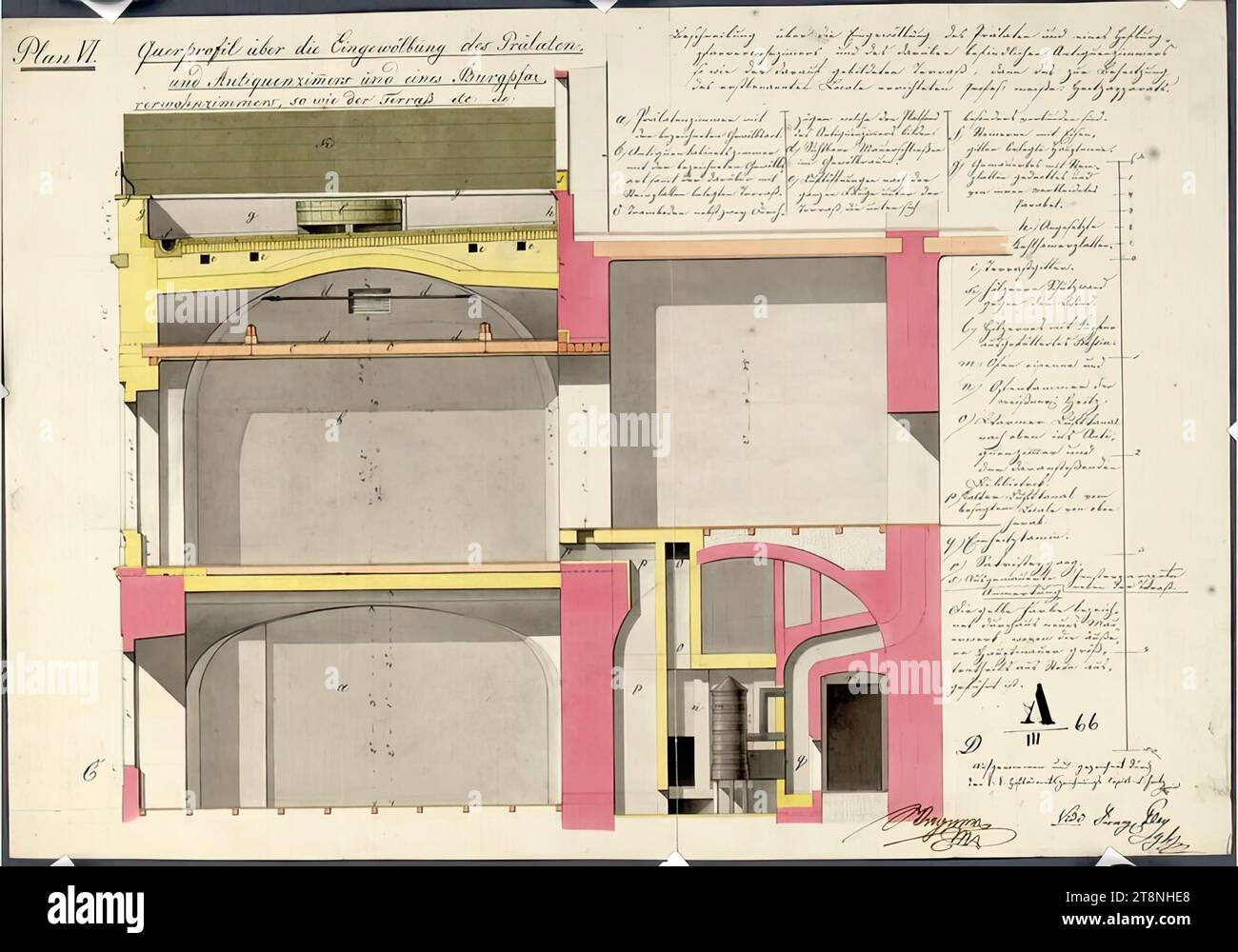 Vienna I, Hofburg, Augustinergang wing, prelates' room and cabinet of ...