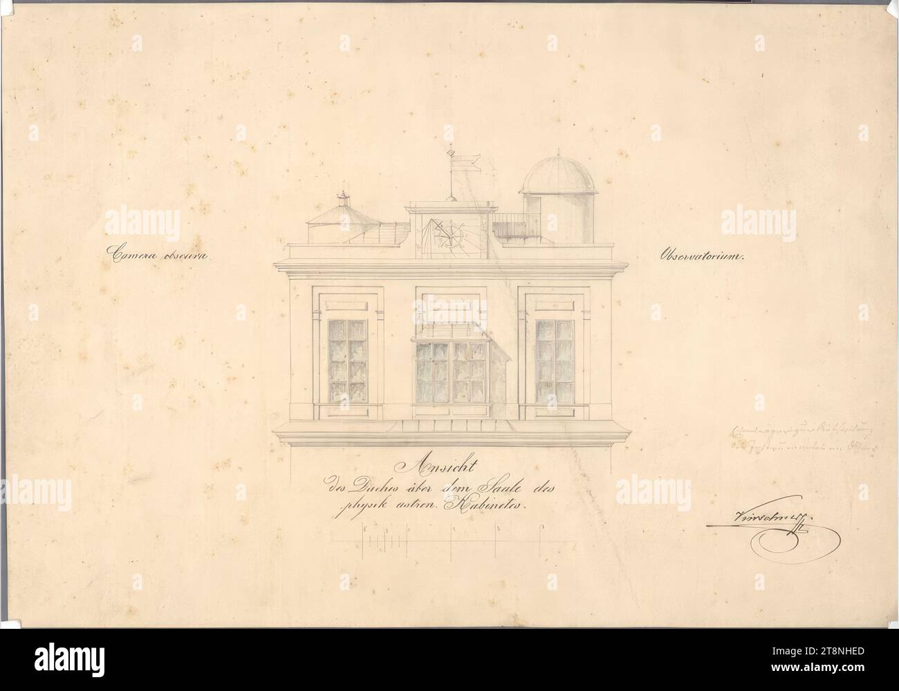 Vienna I, Hofburg, Augustinergang wing, physics and astronomy cabinet ...